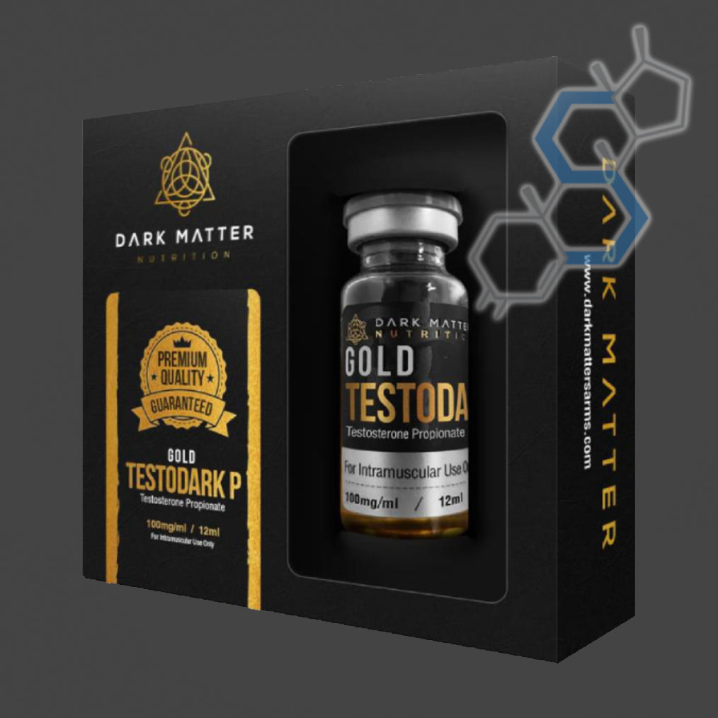 *GOLD TESTODARK P | Testosterona Propionato 100mg/ml 12ml | Super Soldados