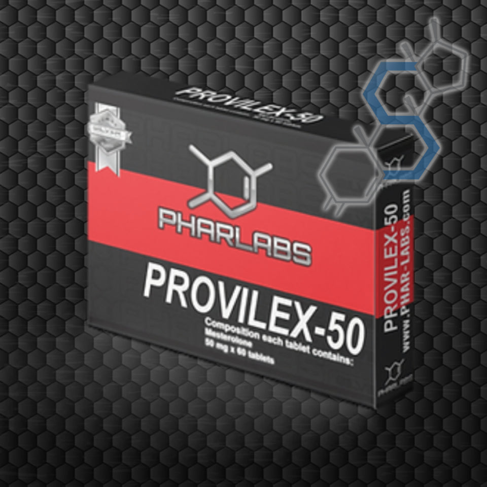 PROVILEX-50 | Proviron (Mesterolona) 50mg 60 tabletas Orales PHAR LABS ...