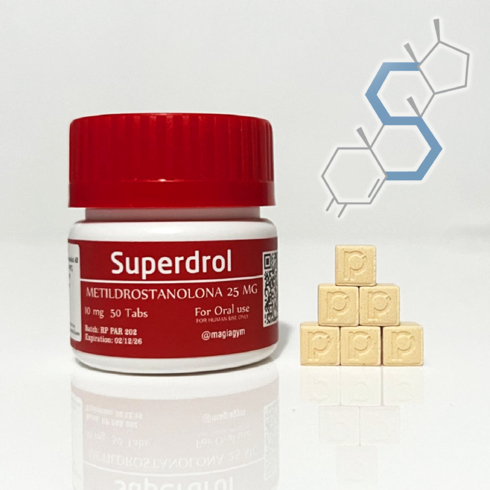 Superdrol | Metildrostanolona (Superdrol) 25mg 50 tabletas Orales Rotterdam | Super Soldados